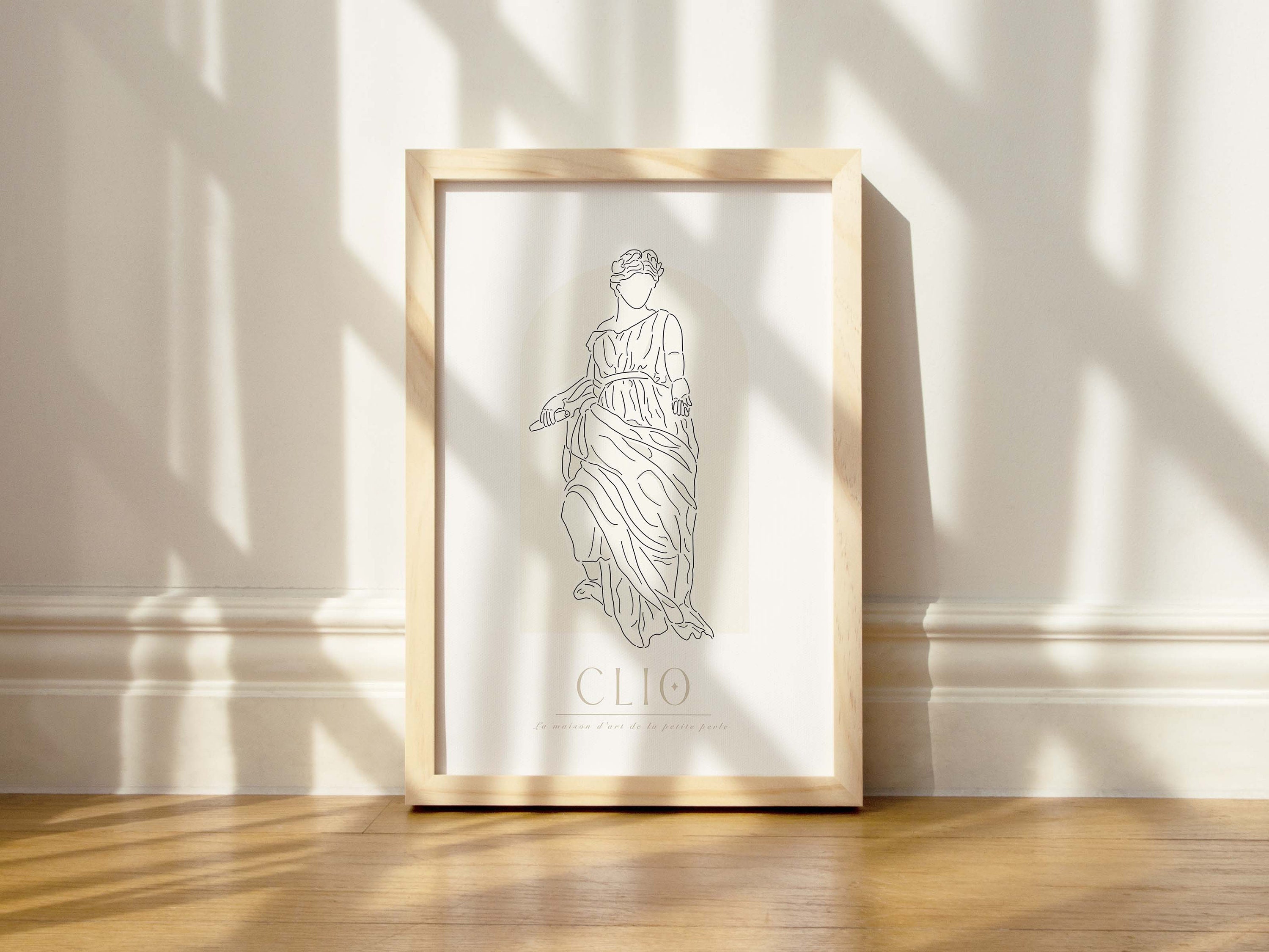 Clio Muse of History Art Print | Printable Wall Art | Digital Download ...