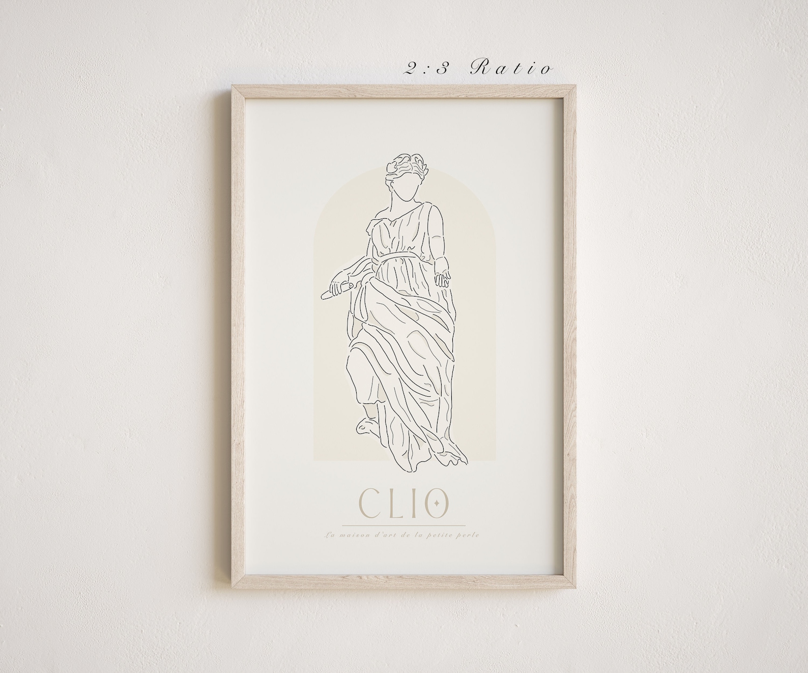 Clio Muse of History Art Print | Printable Wall Art | Digital Download ...