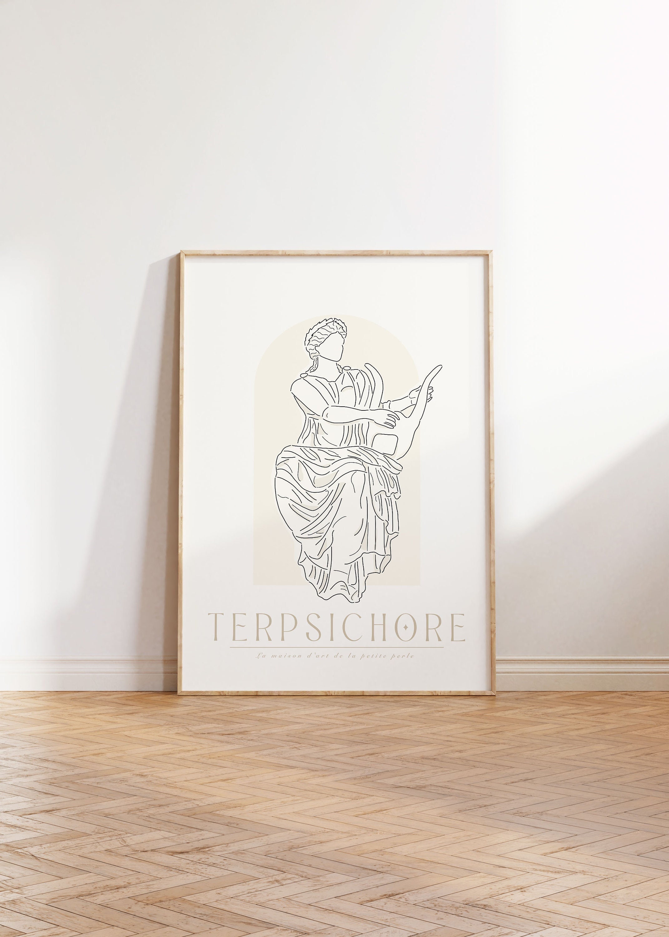 Terpsichore Muse Art Print | Printable Wall Art | Digital Download ...