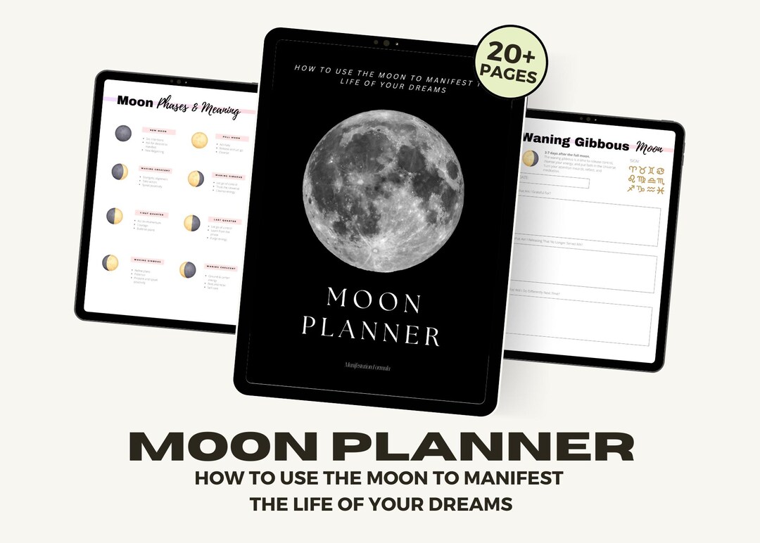 The Ultimate Moon Planner | Printable Moon Cycle Planner | Astrology ...