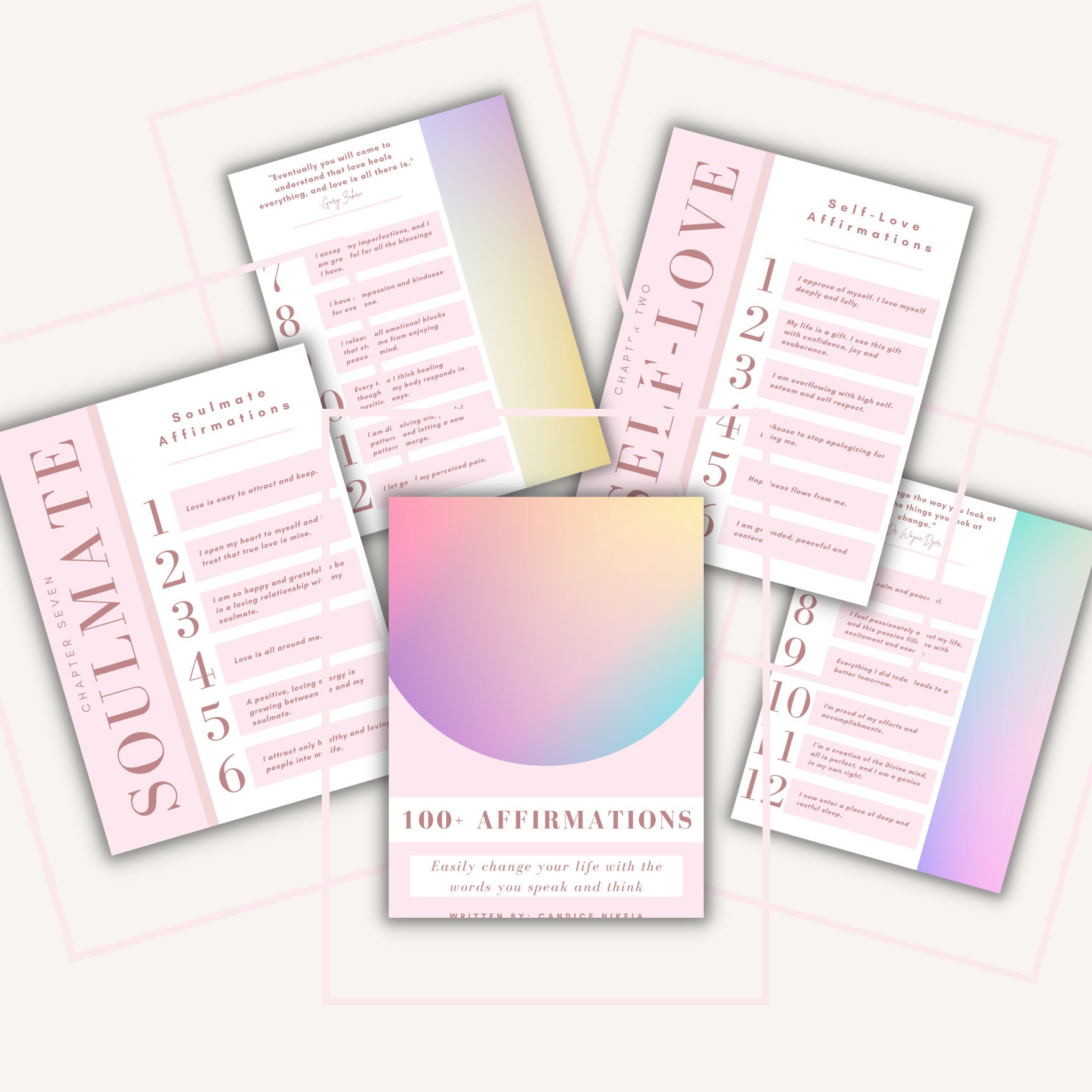 100+ Powerful Affirmations to Transform Your Life: Abundance, Health ...