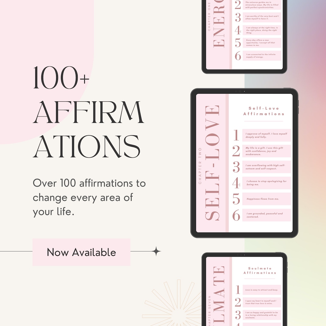 100+ Powerful Affirmations to Transform Your Life: Abundance, Health ...