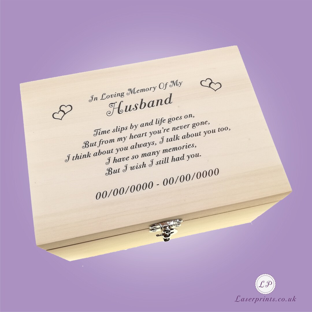 Memorial Funeral Casket Urn for Human Cremation Ashes Engraved - Etsy