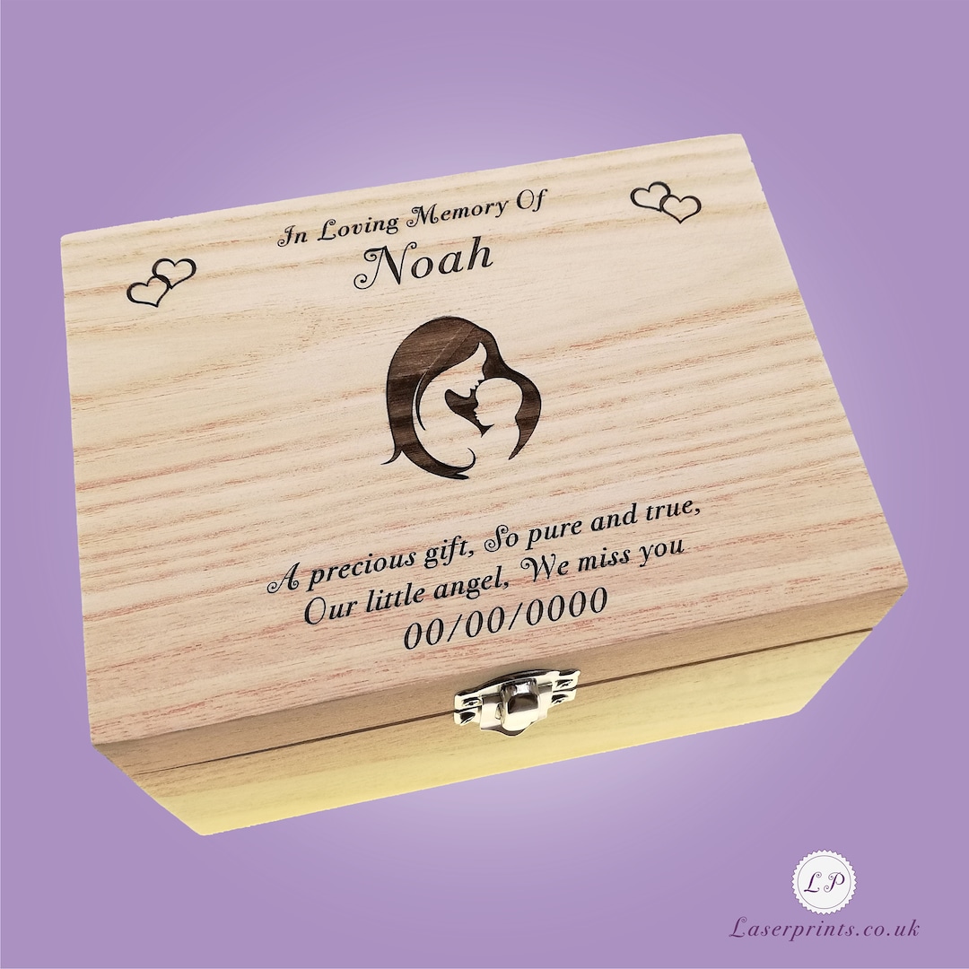 Personalised Baby Urn Baby Loss Memorial Urn for Ashes Miscarriage ...