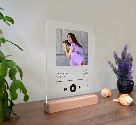 Custom Acrylic Song Plaque Personalized Album Plaque Music | Etsy