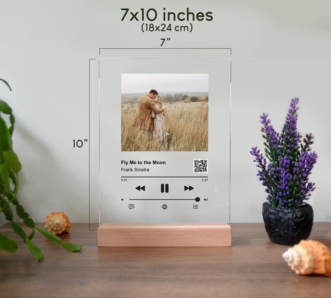 Custom Song Plate on Wooden Stand | Custom Keychain | Acrylic Coaster ...