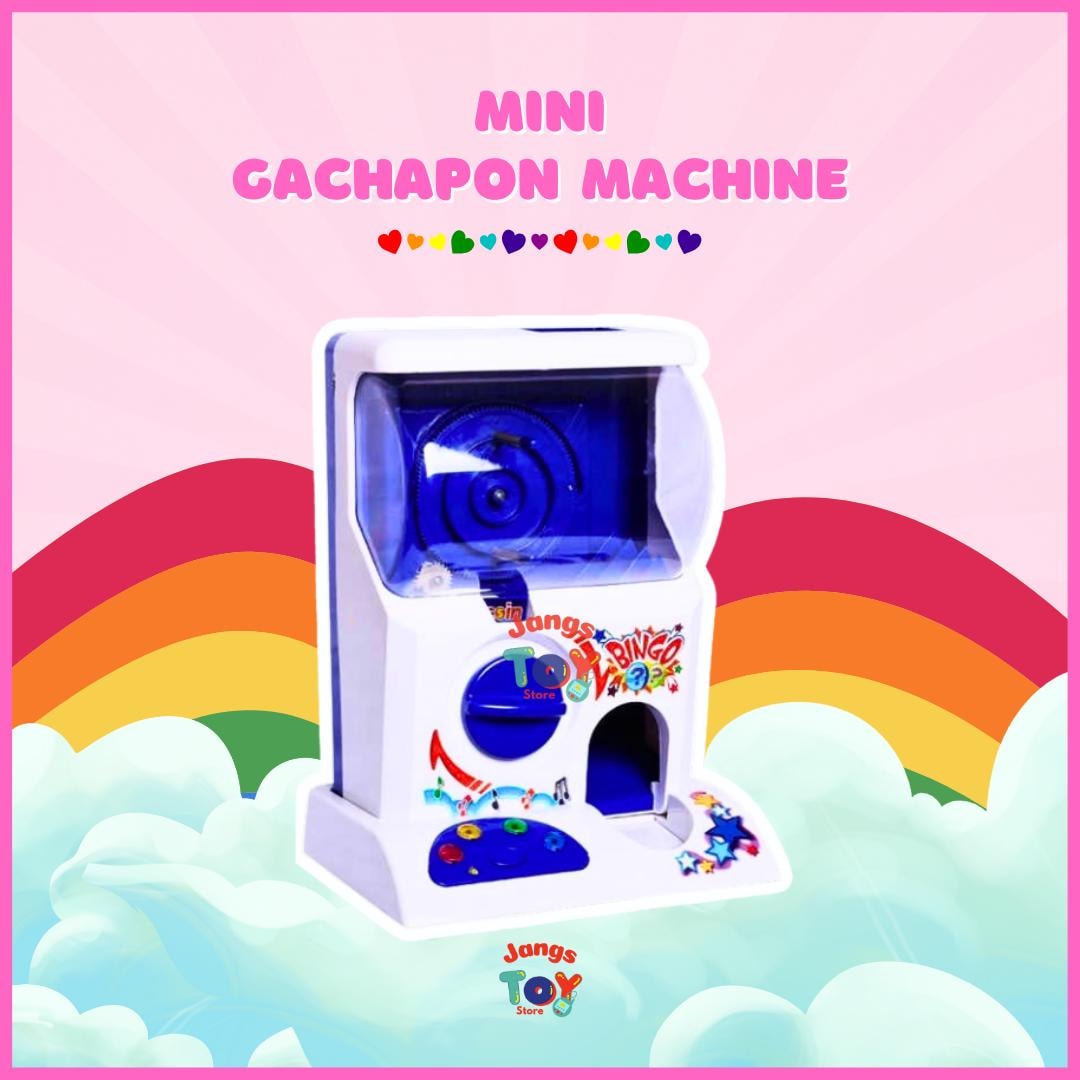 Mini Gachapon Capsule Toy Machine - Limited Japanese Gachapon Machine ...