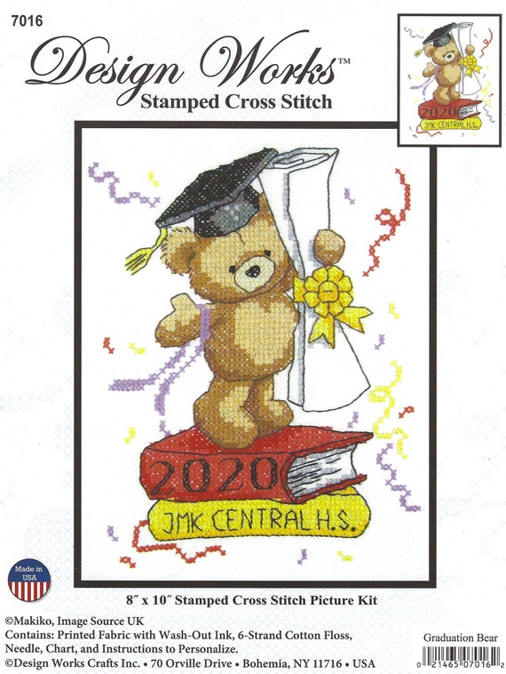Cross Stitch Graduation - Etsy