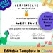 Custom Graduation Certificate Template Kindergarten Preschool Prek ...