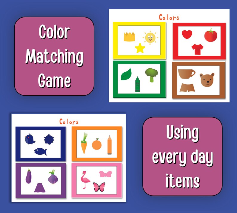Busy Book Montessori Printable - Quiet Binder Toddlers Learning ...