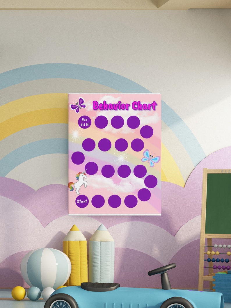 Reward Chart Toddler Teach Behaviors Chores Kids Printable Routine ...