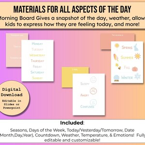 Morning Board Circle Time Homeschool Resources Toddlers Prek ...