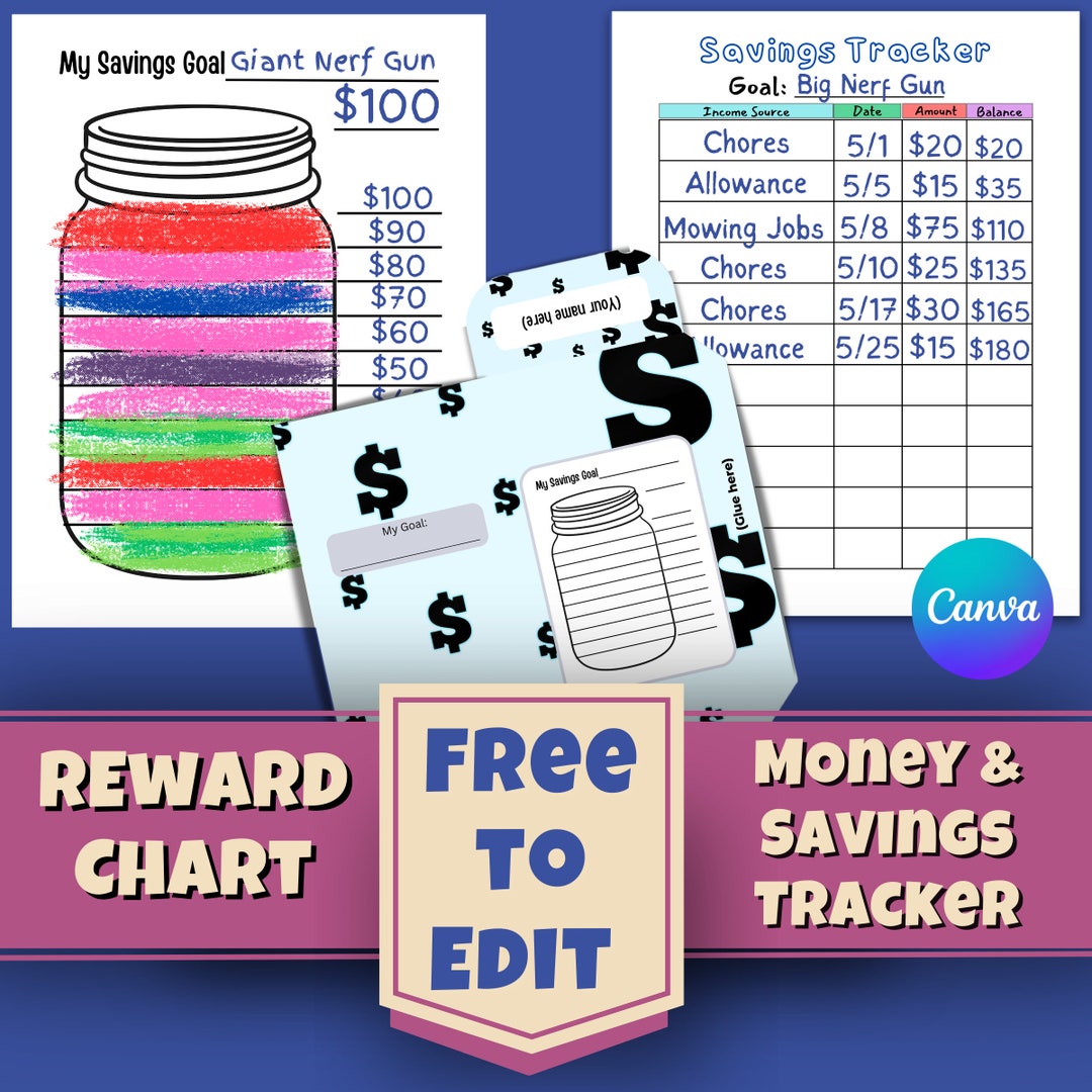 The Ultimate Kids Money Bank & Savings Tracker Teaching Financial ...