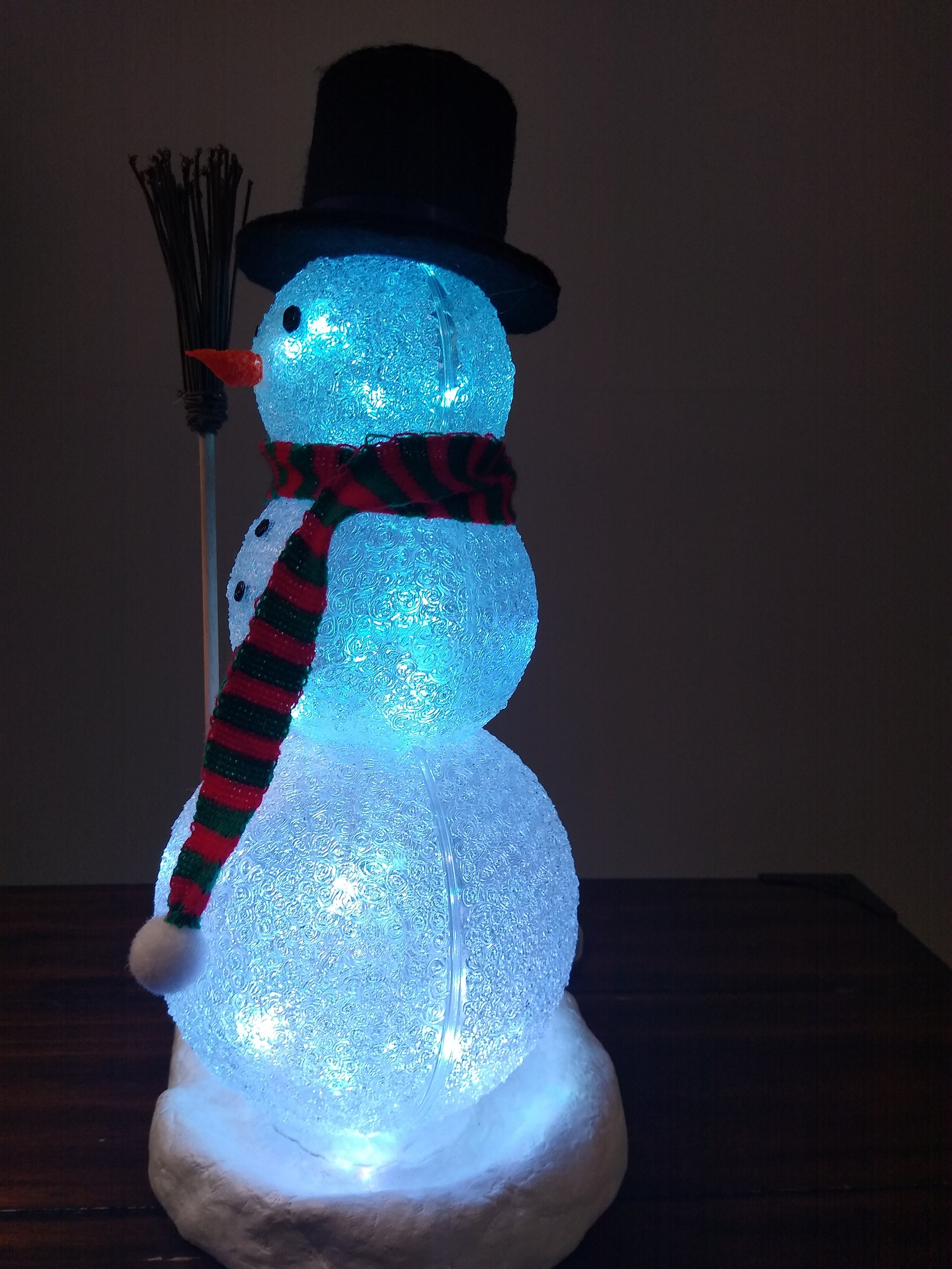 Light up Snowman - Etsy