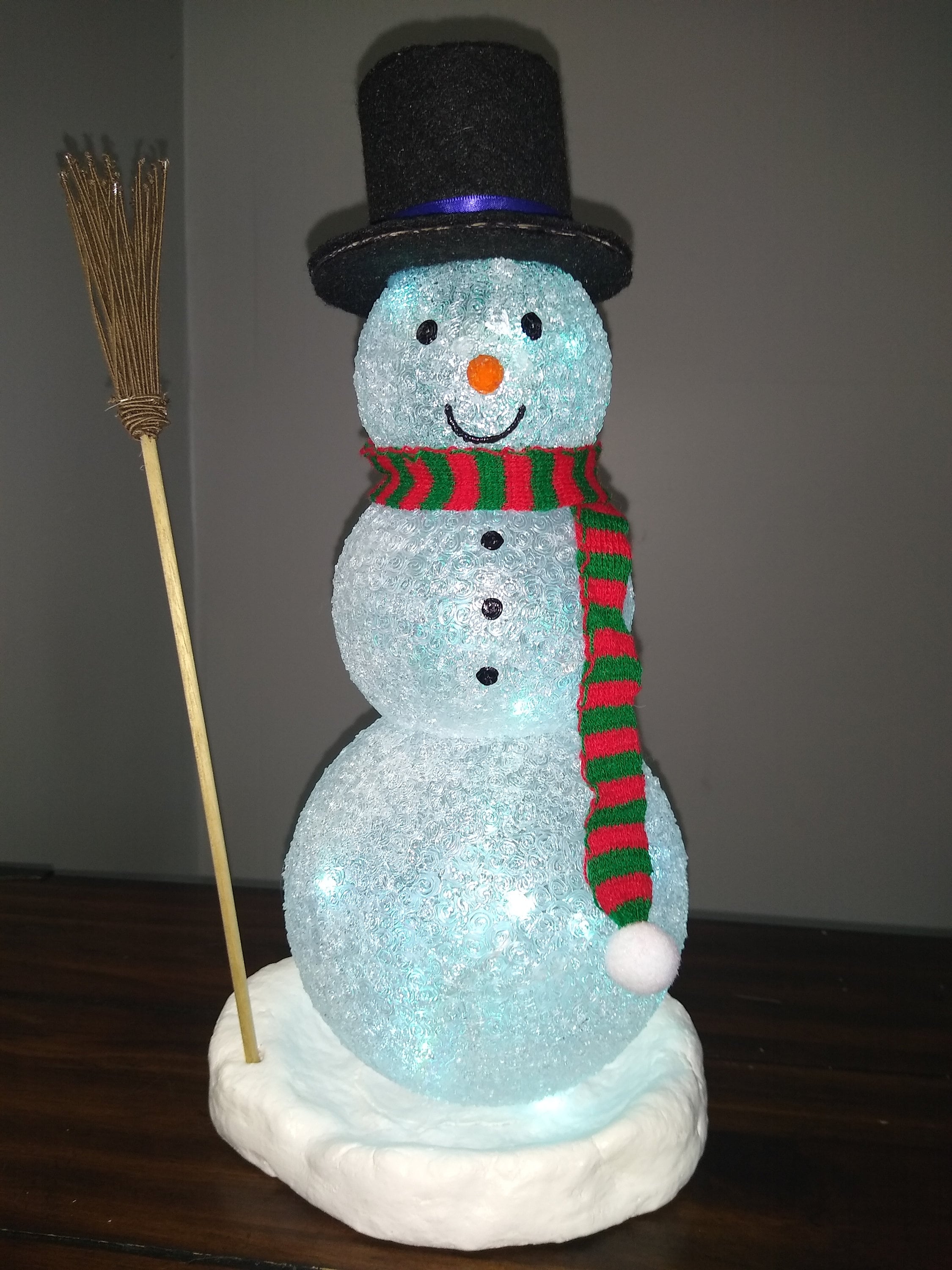 Light up Snowman - Etsy