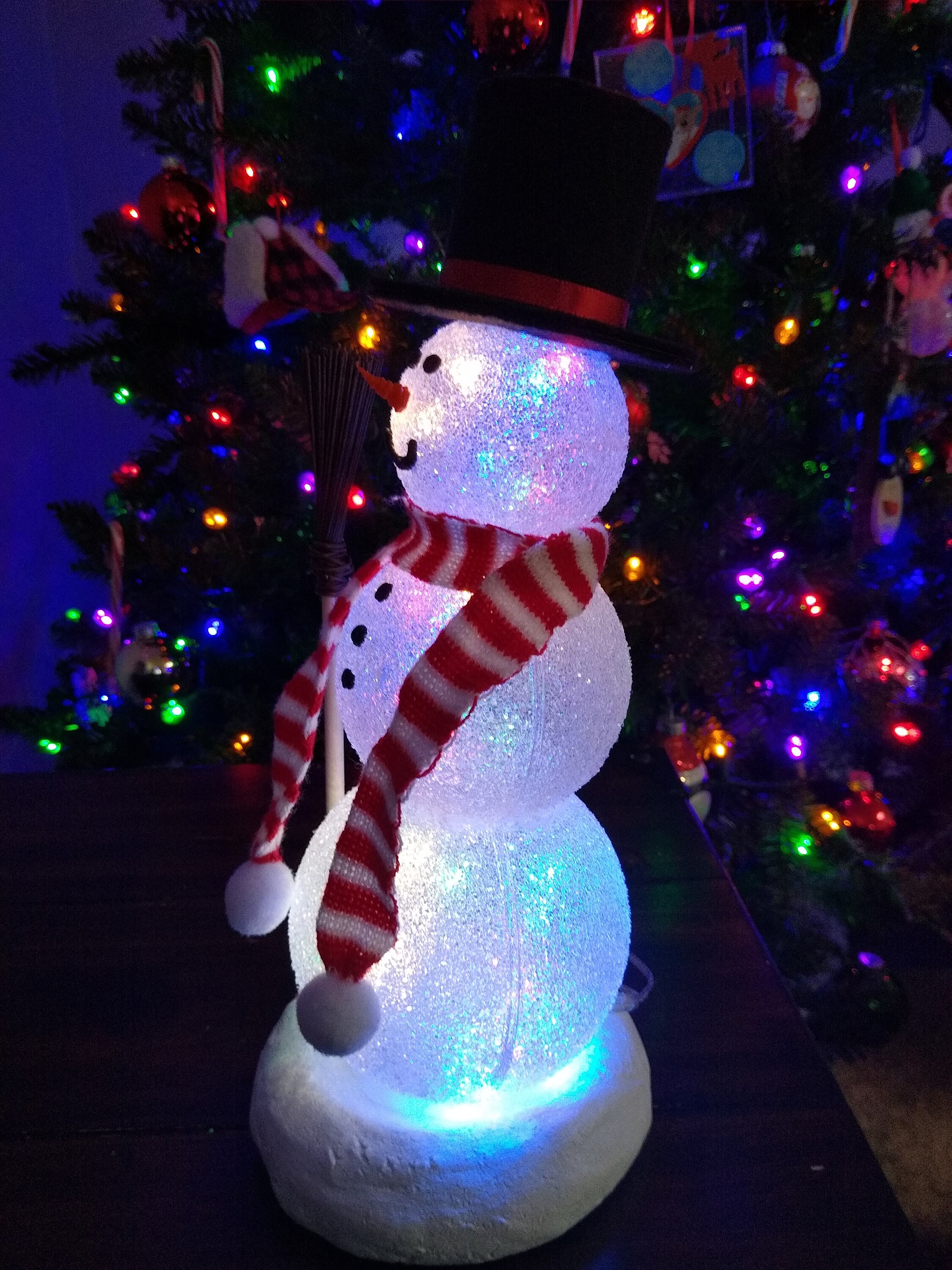Light up Snowman - Etsy