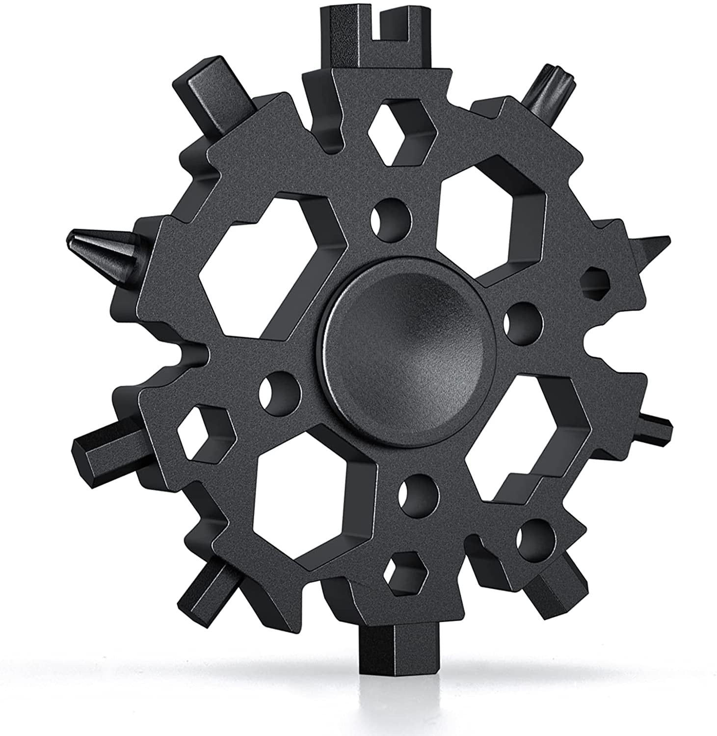 22-in-1 Snowflake Fidget Spinner Multi-tool Christmas Gift, Practical ...