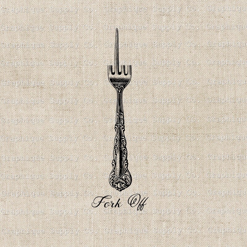 Fork Stencils - Etsy