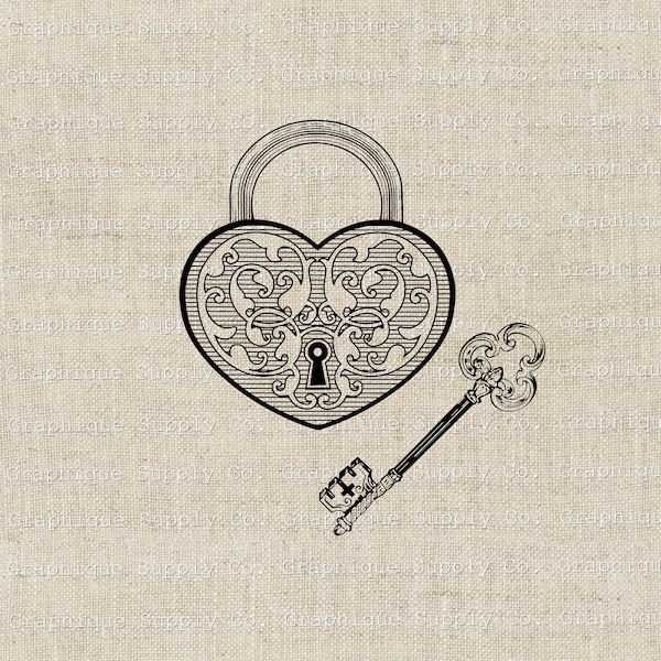 Lock Clip Art - Etsy