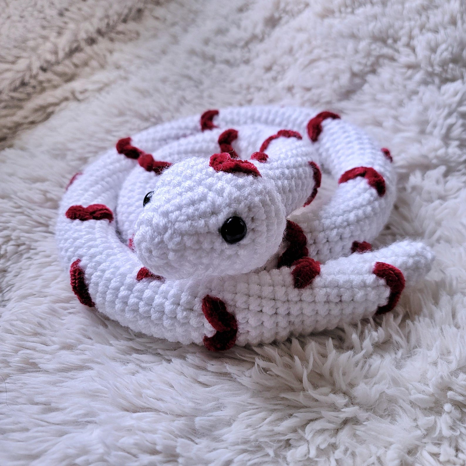 Snake With Hearts, Valentines Day Gift, Snake Plush, Stuffed Animal for ...