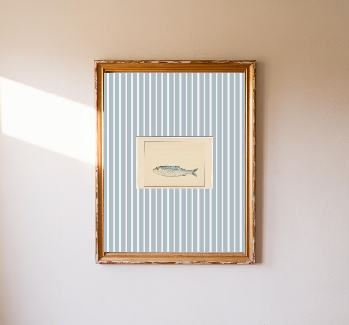 East Coast Grandmillennial Print, Nantucket Prints, Beachy Wall Art ...