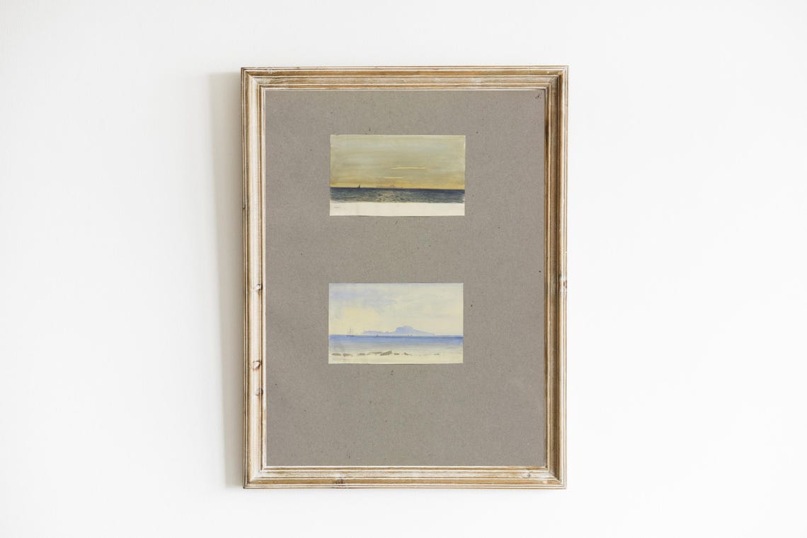 East Coast Grandmillennial Gallery Wall Art, Coastal Granddaughter ...