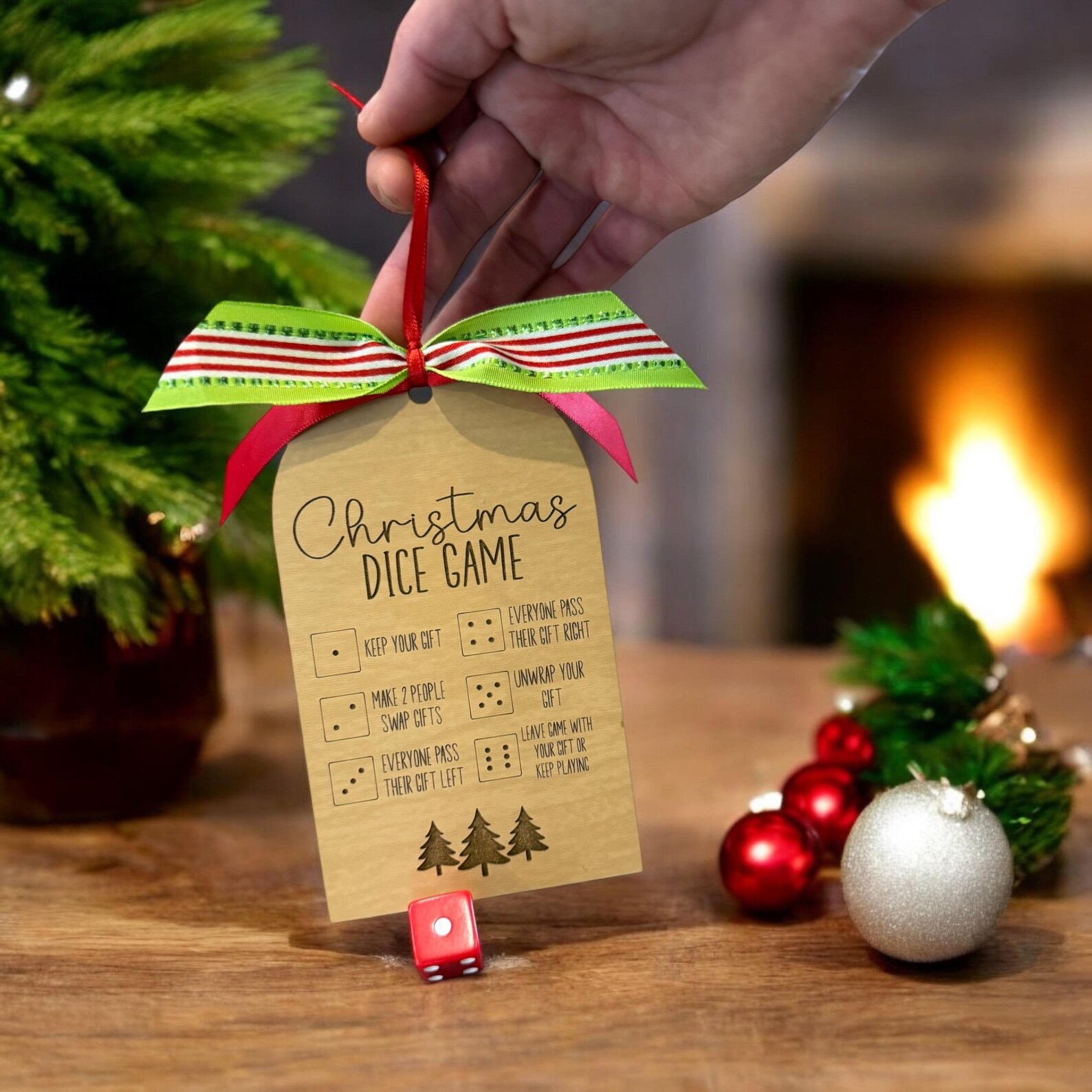 Christmas Dice Game, Holiday Party Game, Presents, Gifts - Etsy