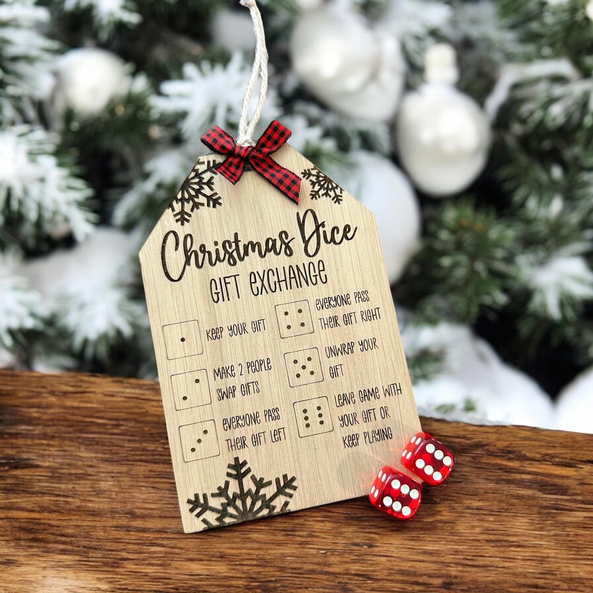 Christmas Dice Game, Holiday Party Game, Presents, Gifts - Etsy