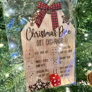 Christmas Dice Game, Holiday Party Game, Presents, Gifts - Etsy