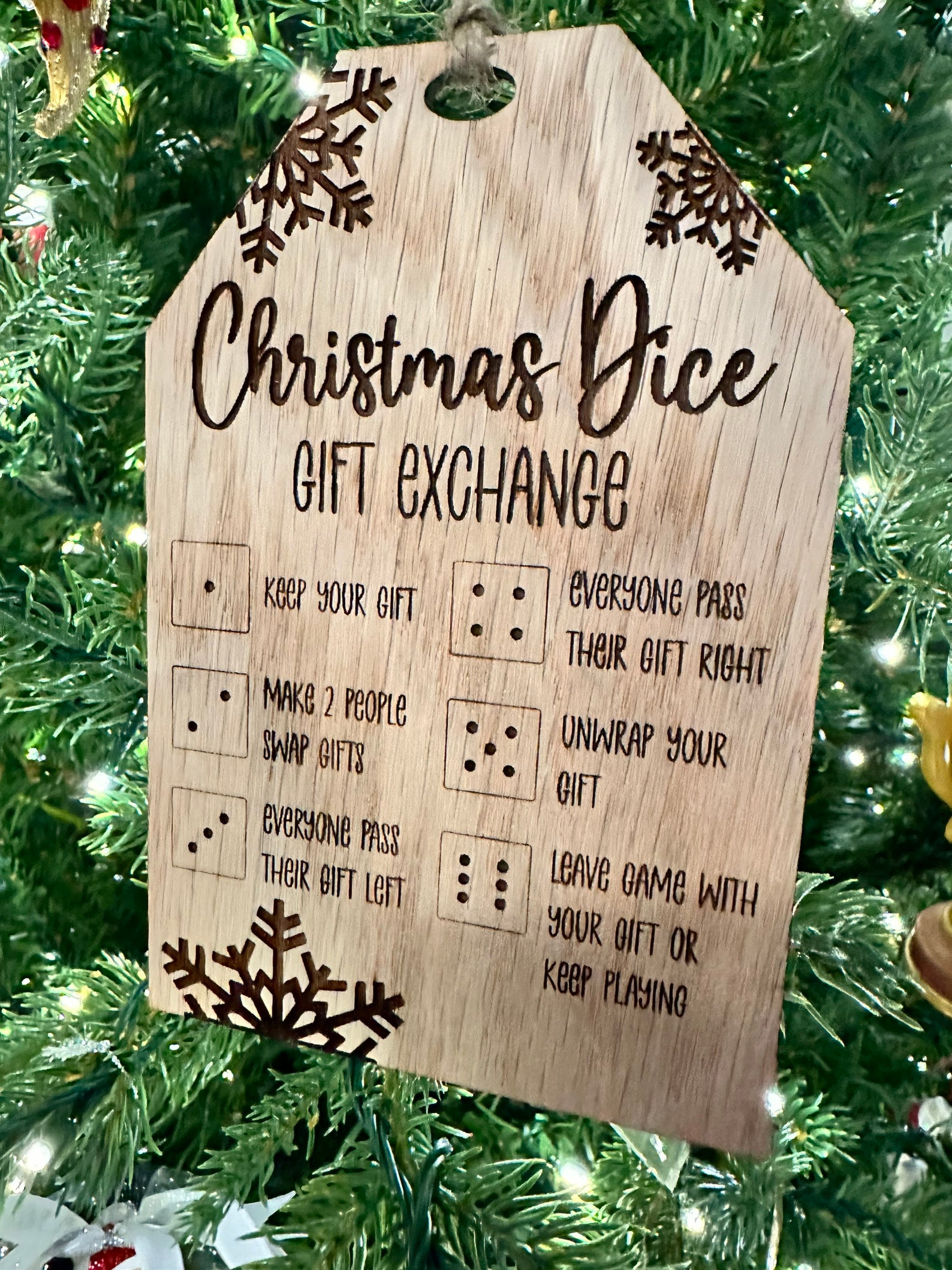 Christmas Dice Game, Holiday Party Game, Presents, Gifts - Etsy
