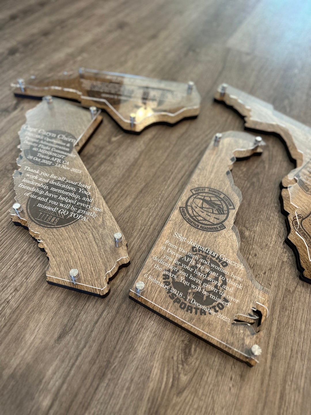 Military Going Away, State/base Military Going Away Gift, Farewell Gift ...