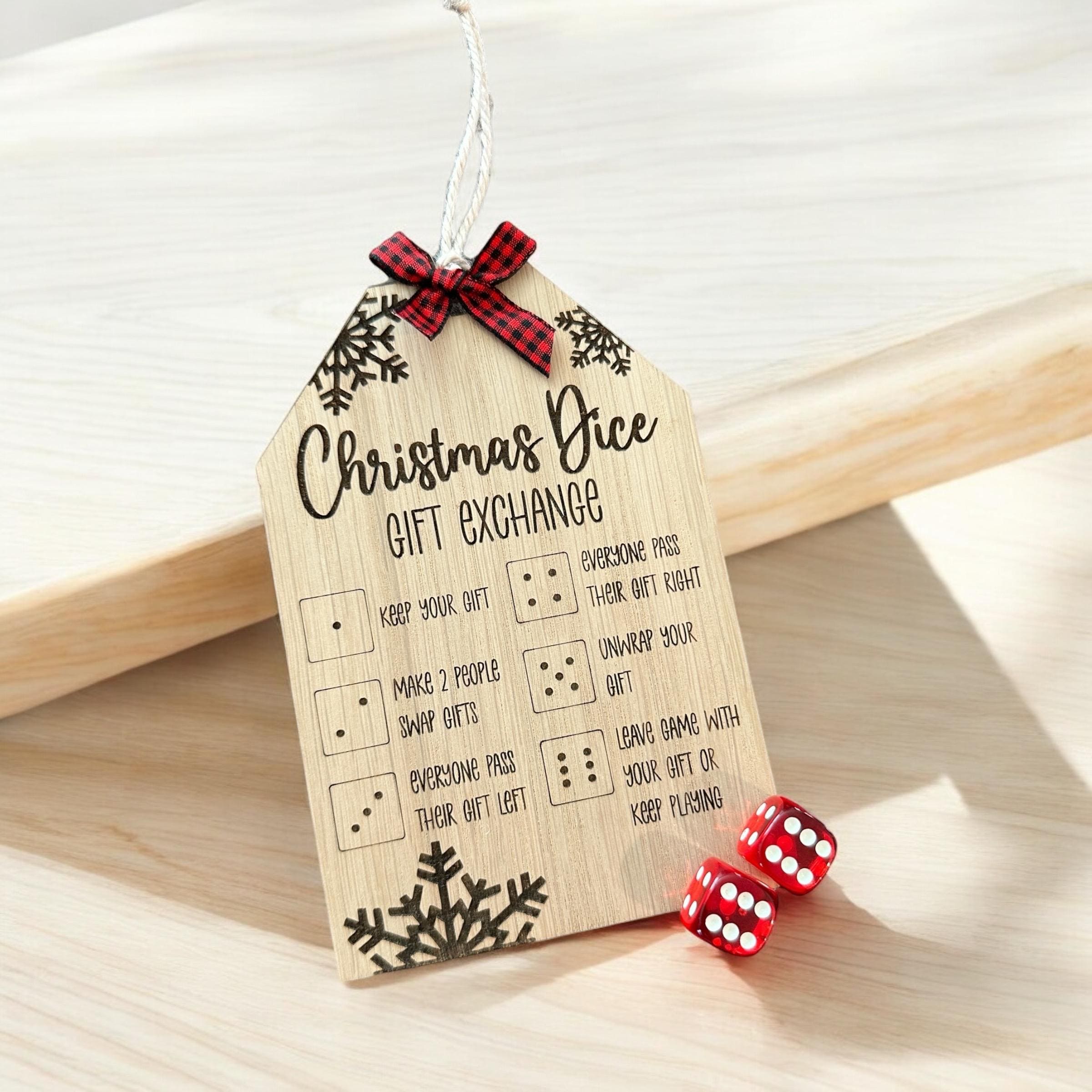 Christmas Dice Game, Holiday Party Game, Presents, Gifts - Etsy