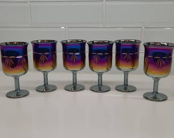Oil Slick Glasses - Etsy