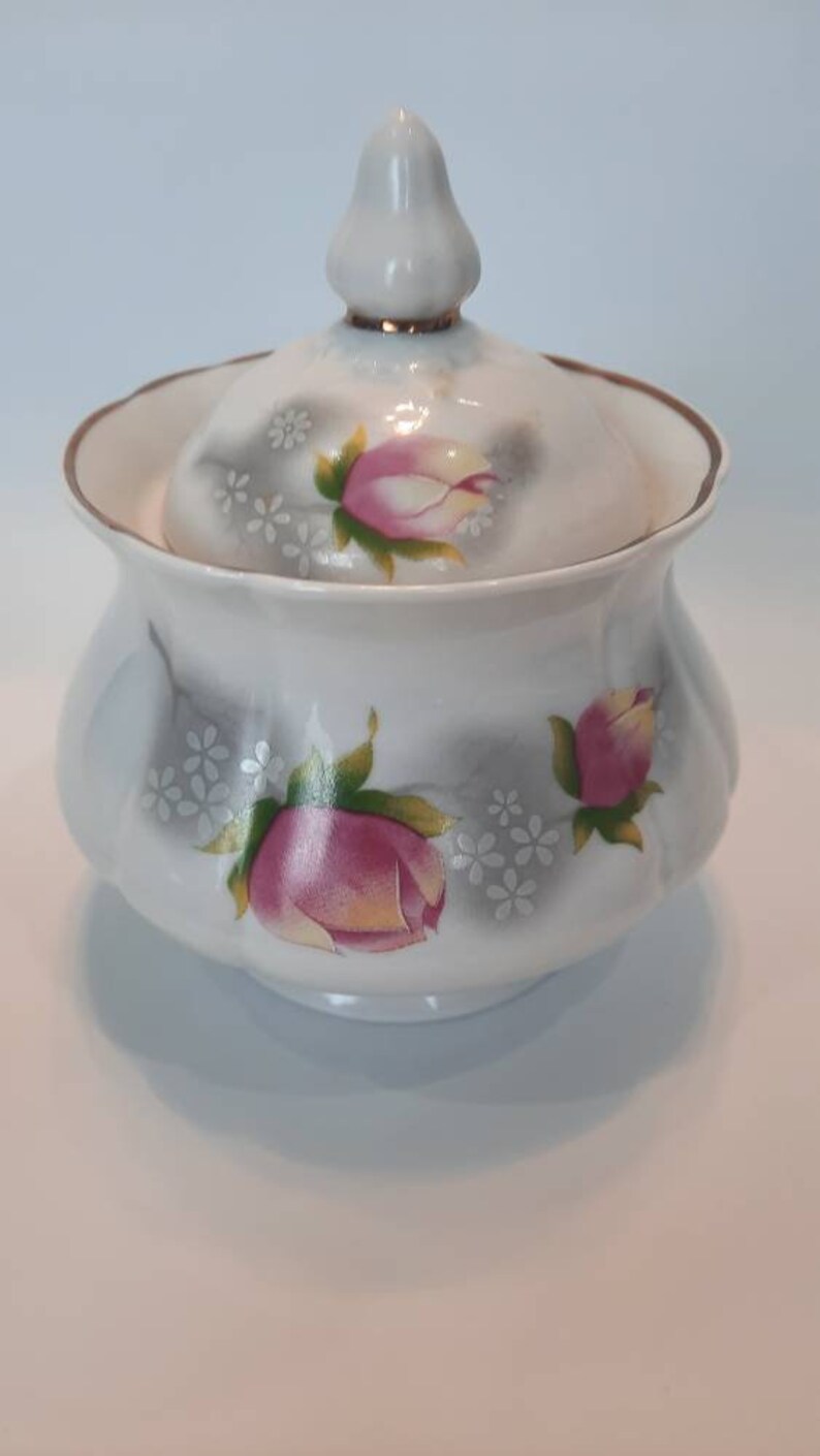 Vintage Tea Set, Soviet Ukraine Korosten Porcelain Tea Set , Creamer ...