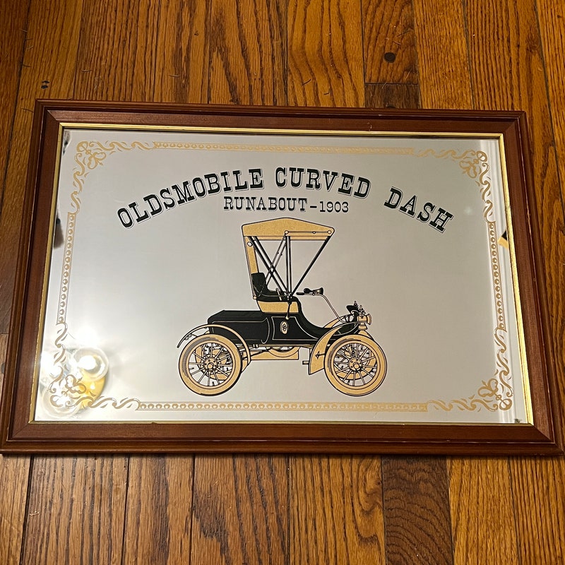 Antique Advertising Mirror - Etsy