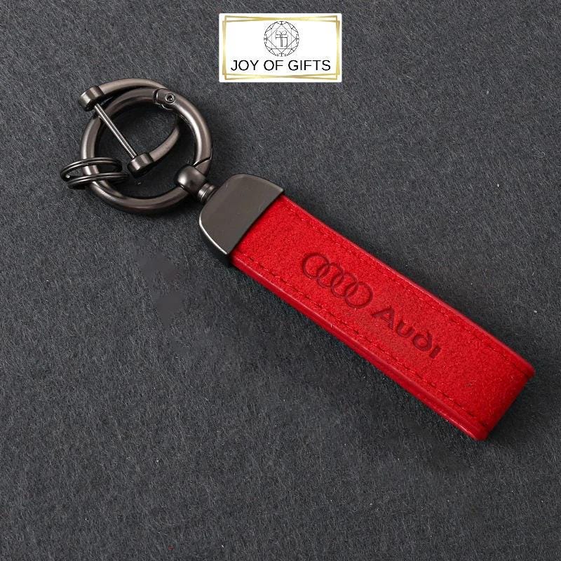 Audi | Volkswagen | Keychain Keyring Leather Embossed | Premium ...