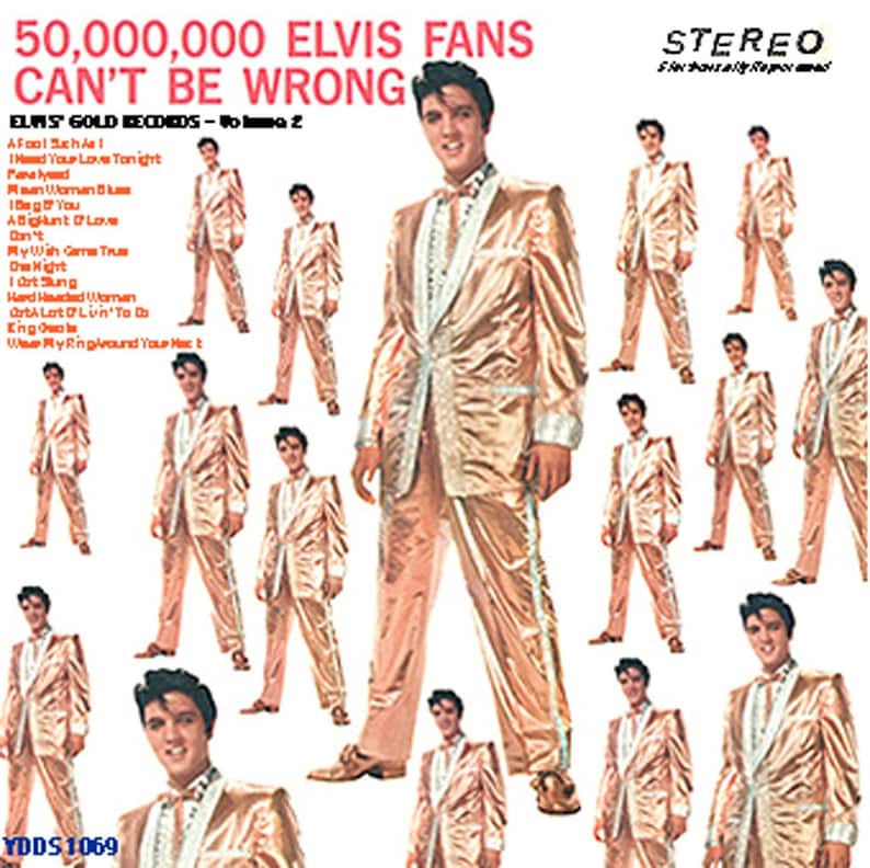 Elvis' Gold Records ~ Volume 2 ~ Stereo - Etsy