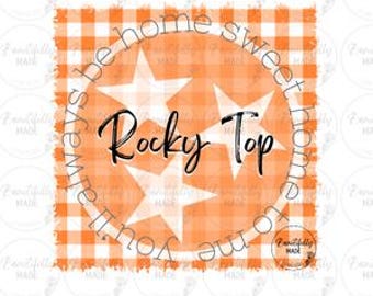 Rocky Top Mountains Tristar Tennessee Vols Digital Download PNG PDF SVG ...