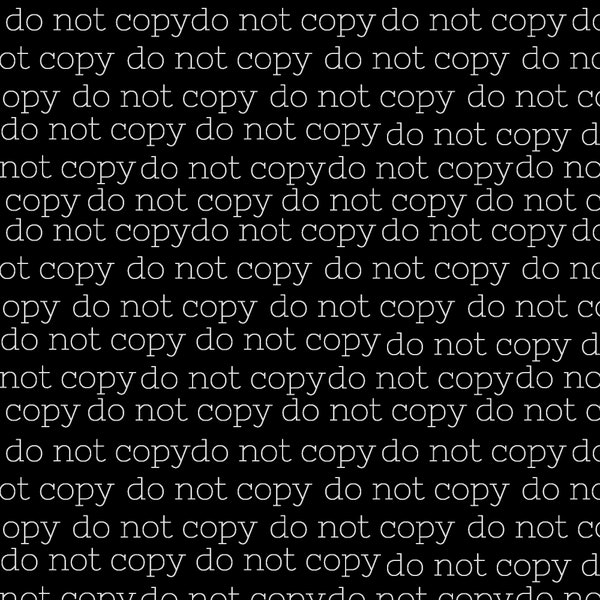 Do Not Copy Png - Etsy