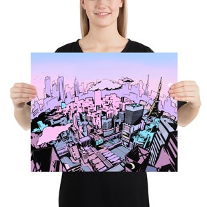 Persona 5 Poster Loading Screen Tokyo Shibuya Pastel Persona 5 Coffee ...