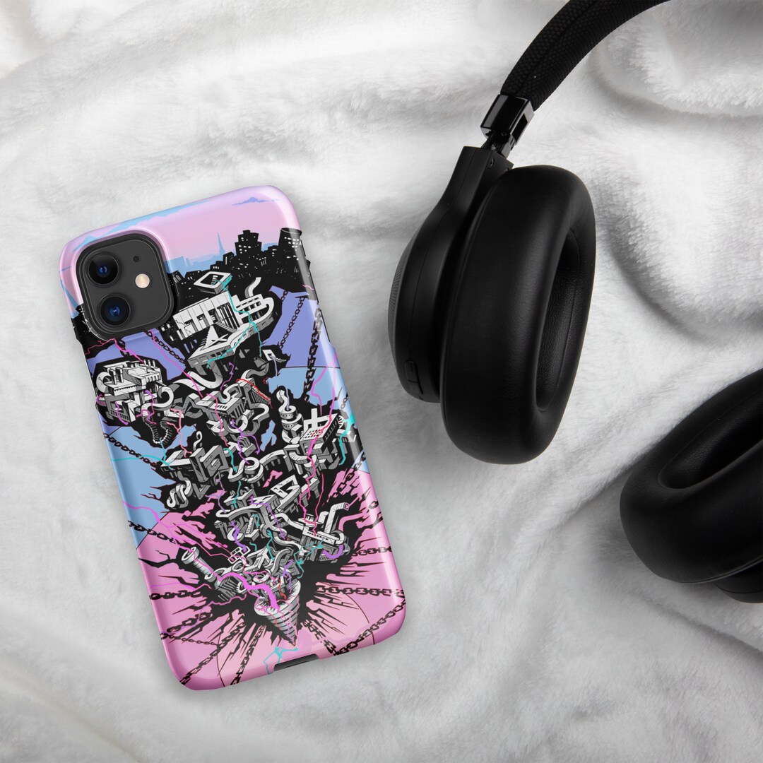 Persona 5 iPhone Case | Mementos Phone Cover | Pastel Persona 5 ...