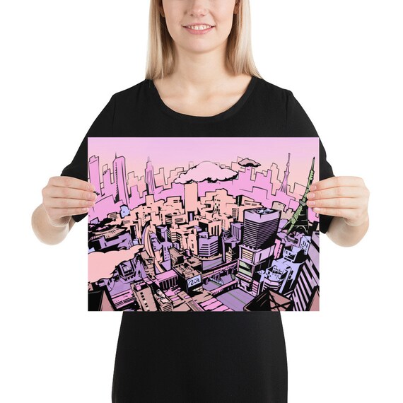 Home & Living Home Décor Loading Screen Tokyo Shibuya Unique Gift for ...