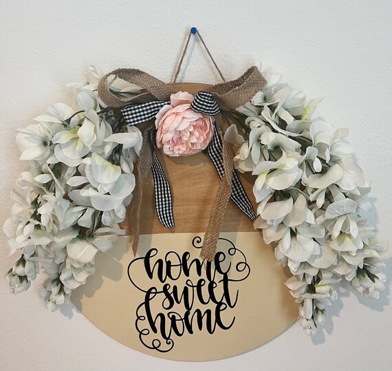 Wooden Welcome Sign - Etsy