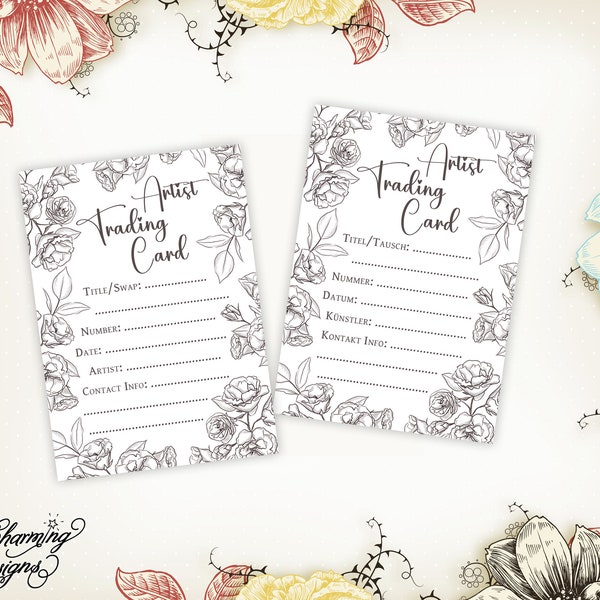 Atc Trading Cards - Etsy