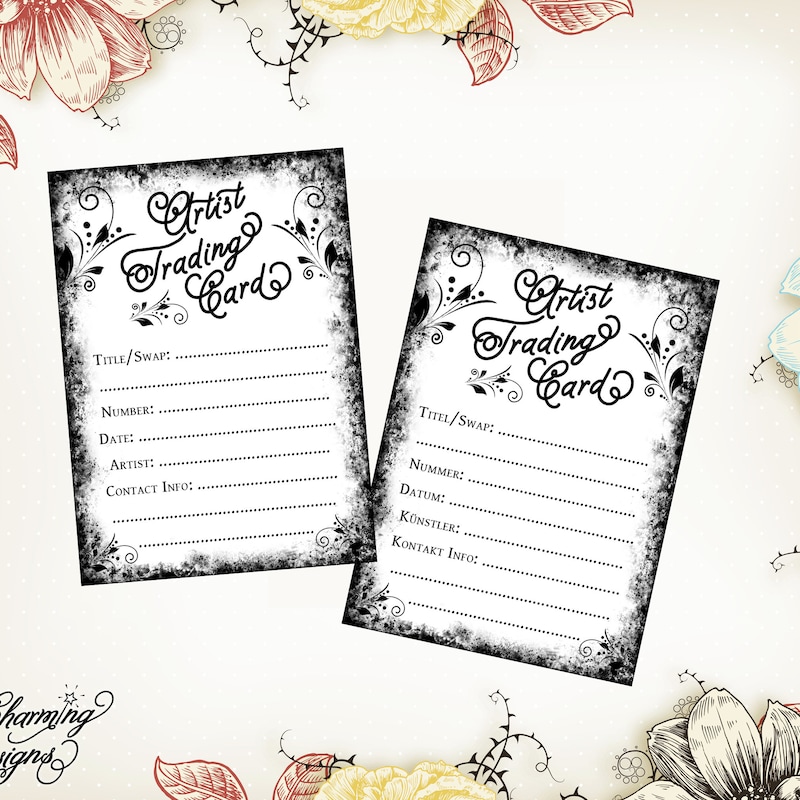 Printable Atc Stickers - Etsy