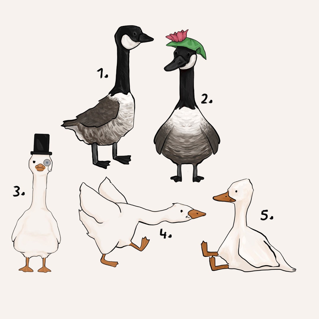 Goose Stickers I Canada Goose Stickers I Geese I Vinyl - Etsy