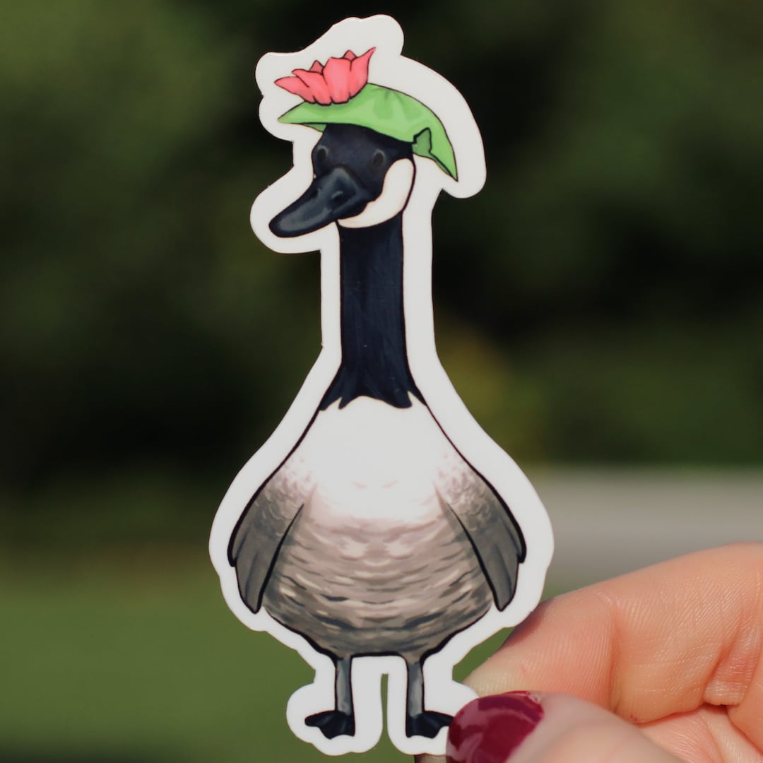 Goose Stickers I Canada Goose Stickers I Geese I Vinyl Laminated Laptop ...