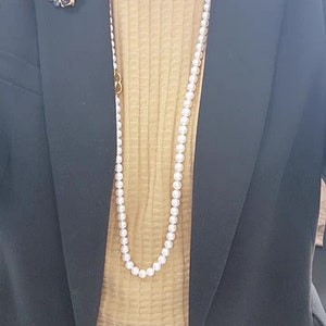 Silver Classic Pearl Back Chain Gold Versatile Pearl Strap - Etsy