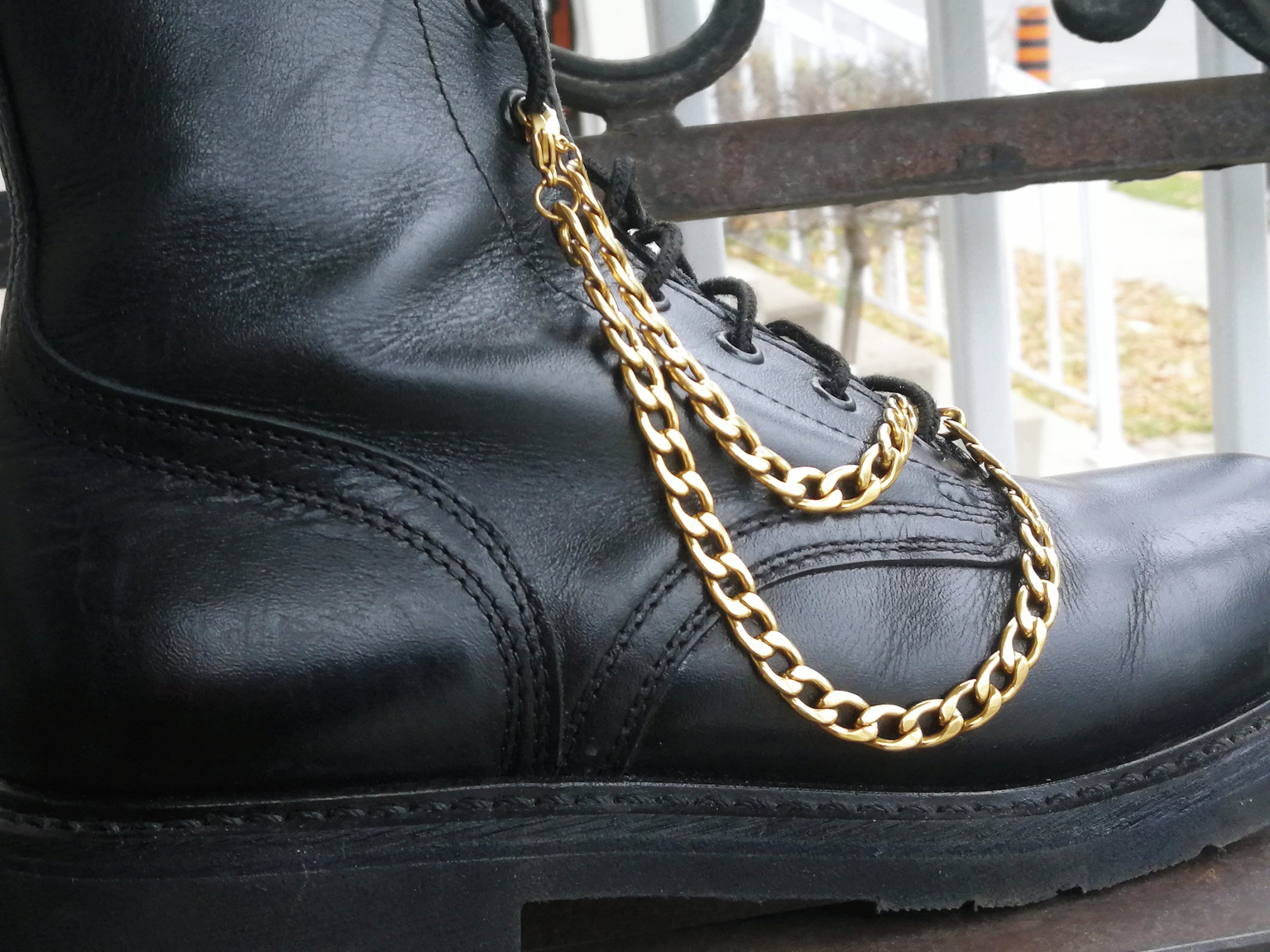 Stainless Steel Boot Chains Decoration Shoes Strap for New Appearance ...