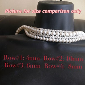 Silver Classic Pearl Back Chain Gold Versatile Pearl Strap - Etsy